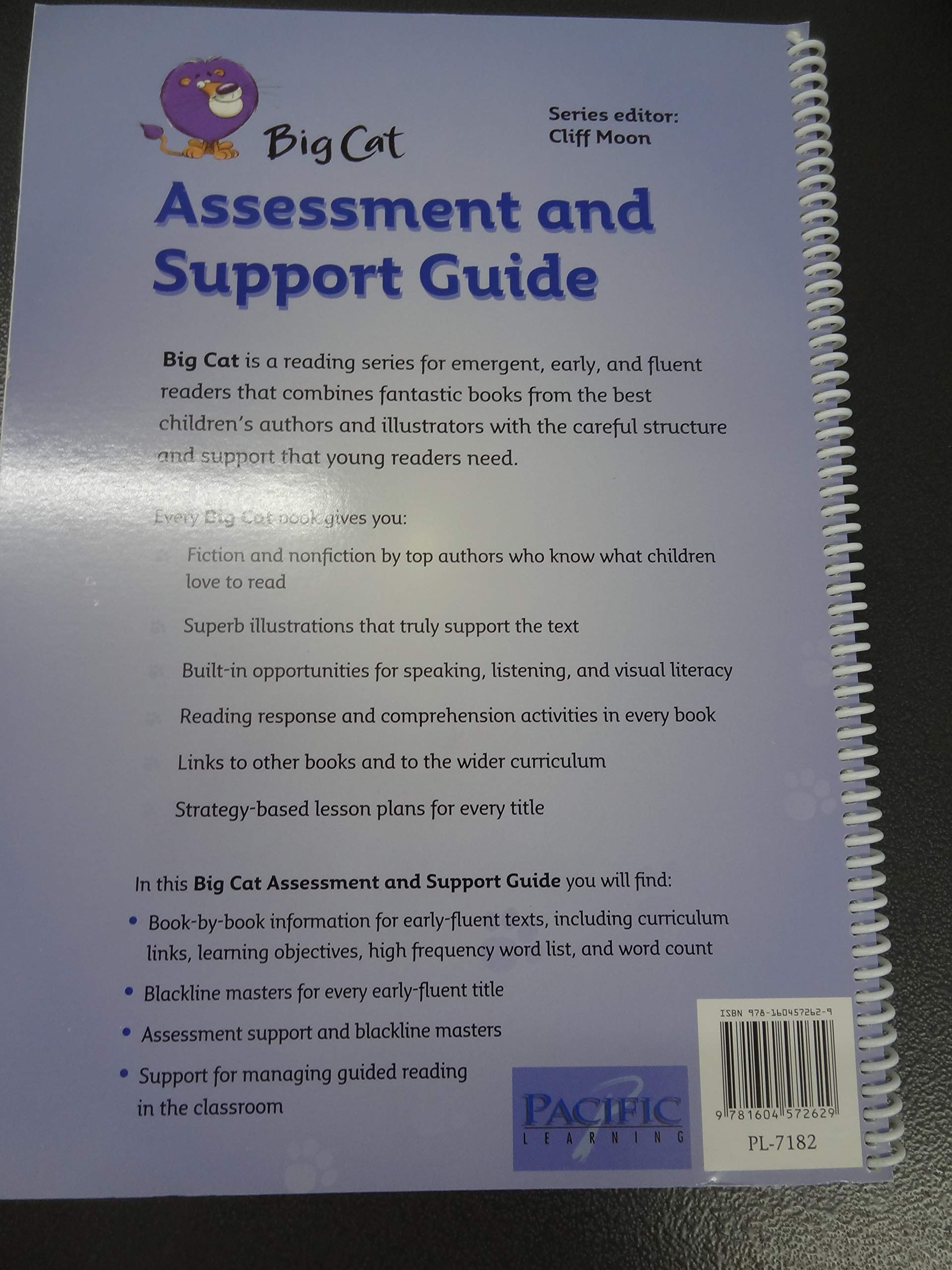 Big Cat Assessment and Support Guide: Early-Fluent by Pacific Learning ...
