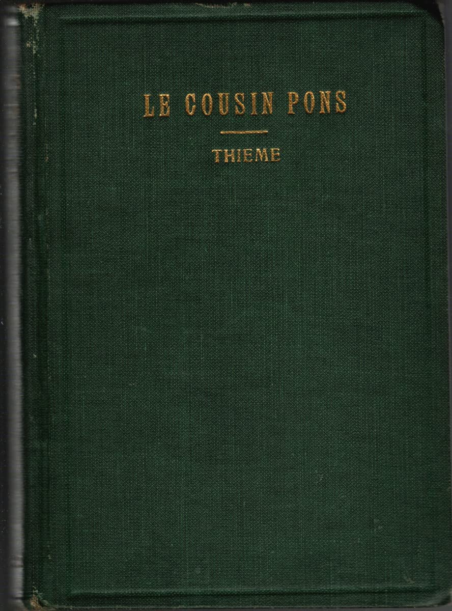 Le Cousin Pons by Honoré de Balzac | Goodreads