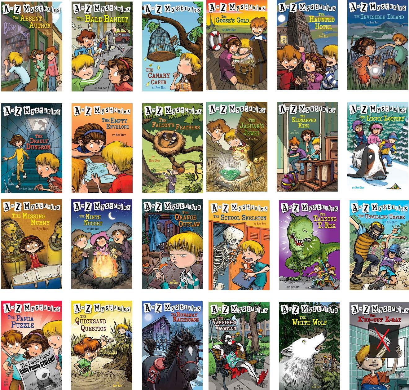 A to Z Mysteries Boxed Set, Books A to Z latest edition by Ron Roy ...