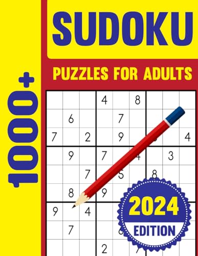 1000+ Sudoku Puzzles for Adults: Huge Brain Boosting Collection of 1000 ...