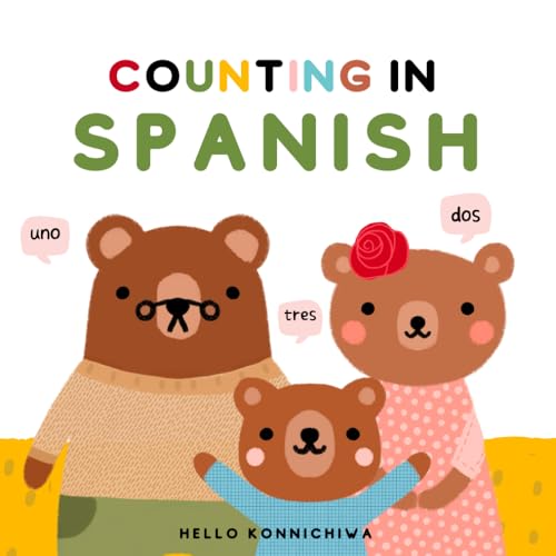 Counting in Spanish 1-10: A Numbers Picture Book for Kids by Hello ...