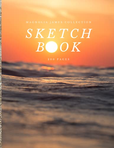 Sketchbook: 200 Blank white pages for drawing, sketching or painting ...