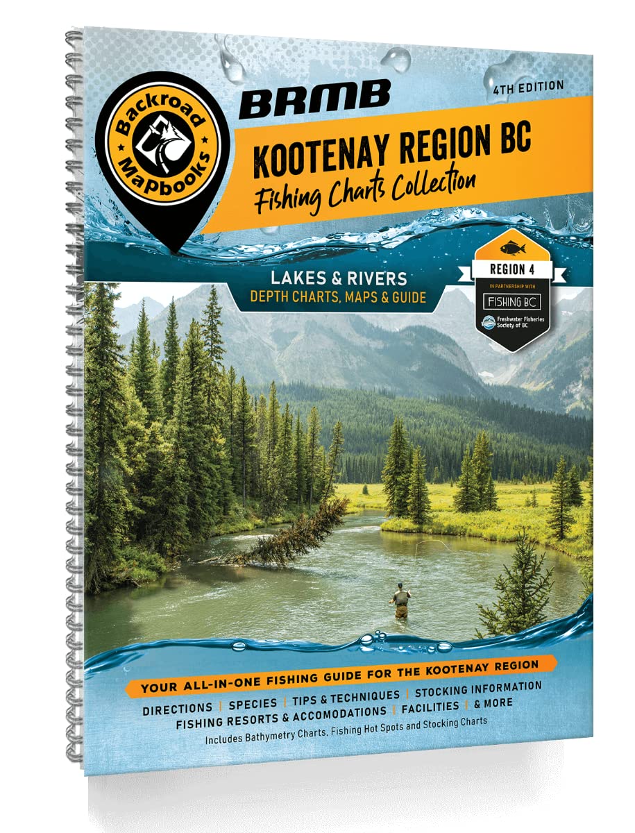 Backroad Fishing Mapbooks: Kootenay Region BC - 4th Edition by Backroad ...