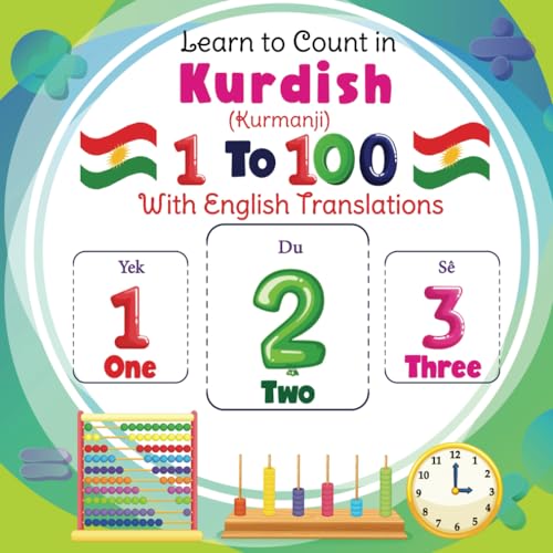 Learn to Count in Kurdish (Kurmanji) 1 to 100 With English Translations ...