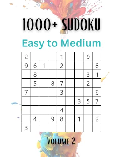 1000+ Sudoku puzzles: Easy to medium Volume 2 by Yes editions | Goodreads