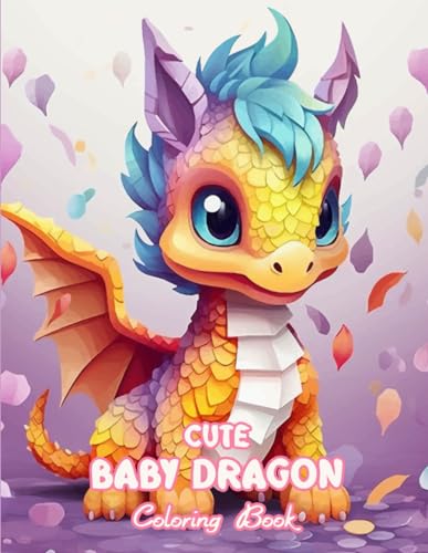 Tiny Dragon Doodles: A Whimsical Coloring Adventure with Charming Baby ...