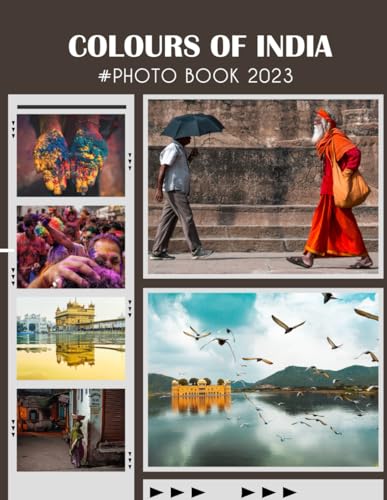 Colours Of India Photo Album Book: Beautiful Picture Book With ...