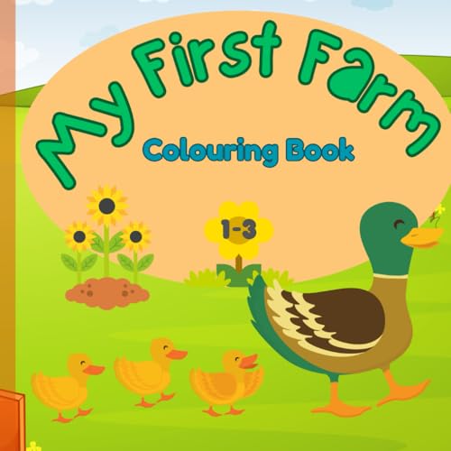 My First Farm: Coloring Book for kids 1-3 by Maggie Maza | Goodreads