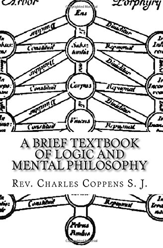 A Brief Textbook of Logic and Mental Philosophy by Charles Coppens ...