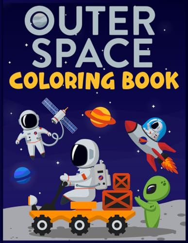 Outer Space Coloring book for kids: Explore the Cosmos - Creative ...