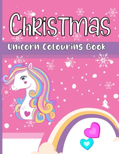 Enchanted Unicorn Christmas Colouring Book by Digi Daisy Designs ...