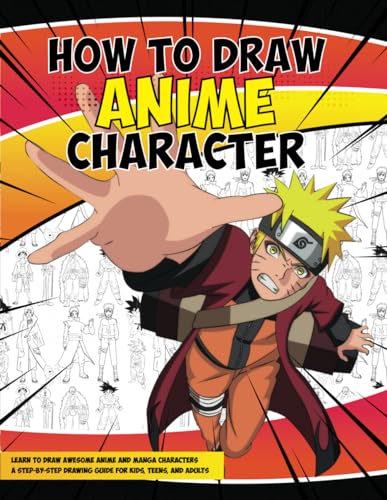 How to Draw Anime Character: Learn to Draw Awesome Anime Characters - A ...