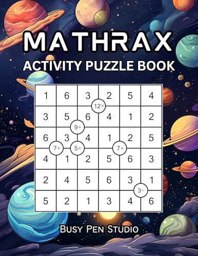 Mathrax - Activity Puzzle Book by Busy Pen Studio | Goodreads