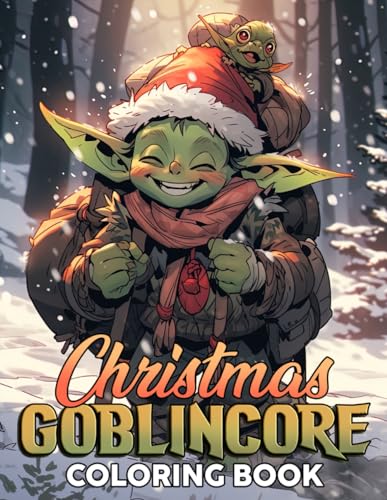 Christmas Goblincore Coloring Book: Take A Look At These Delightful ...