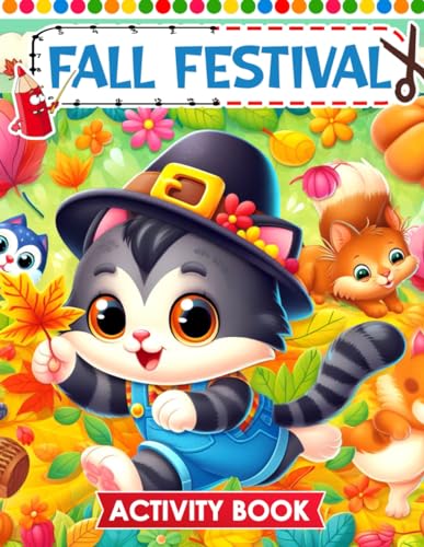 Fall Festival Activity Book: Super Fun Thanksgiving Activities For ...