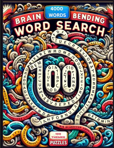 Word Search Extravaganza: 4000 Unique Words, 100 Captivating Themes ...