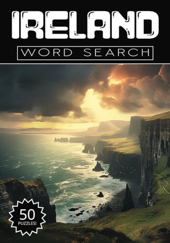 Ireland Word Search: 50 Dublin Puzzles, Word Find, Vocabulary Activity ...