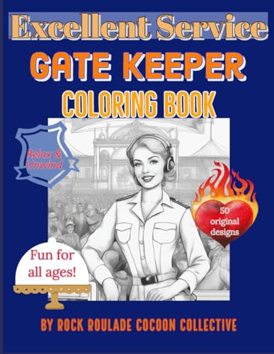Gate Keeper: coloring book by Rock Roulade Cocoon Collective | Goodreads