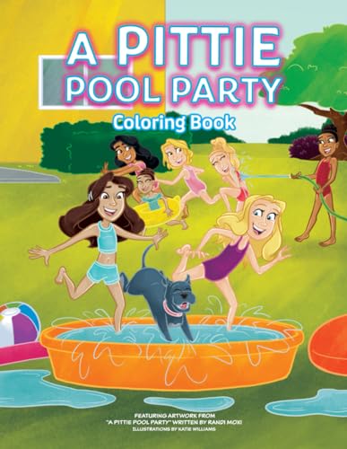 A Pittie Pool Party Coloring Book by Randi Moxi | Goodreads