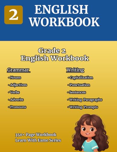 Grade 2 English Workbook: English Worksheets Workbook Age 7 - Age 8 ...