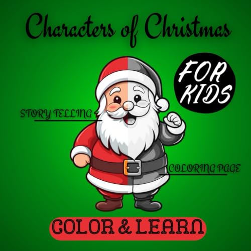 Characters Of Christmas Book: All The Characters Of christmas Learing ...