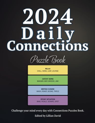 2024 Daily Connections Puzzle Book: Challenge your mind every day with ...