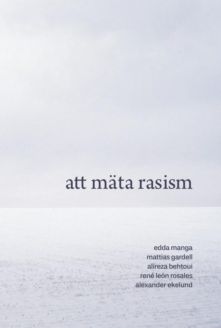 Att mäta rasism by Edda Manga | Goodreads