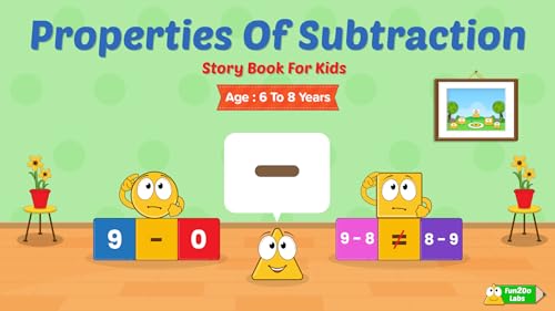 Properties Of Subtraction: Math Story Book for Kids Aged 6 to 8 by ...