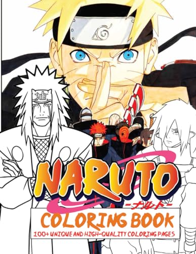 ɴᴀʀʀᴜᴛᴏᴏ COLORING BOOK: JUMBO Coloring Book With 100+ Beautiful ...