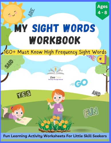 My Sight Words Workbook, 160+ Must Know High Frequency Sight Words For ...