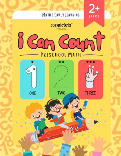I Can Count | Preschool Math (2+ Years): Workbook for Toddlers Aged 2-5 ...