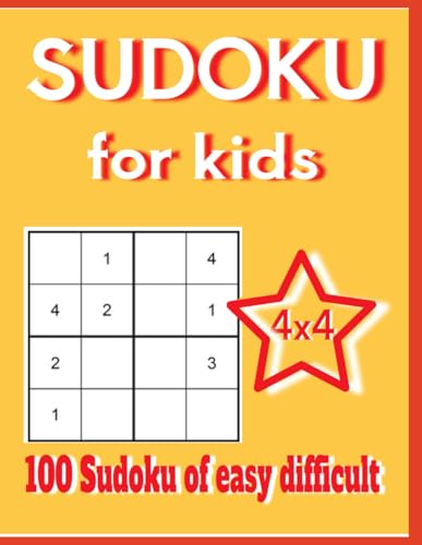 Easy Sudoku Puzzles: 100 Sudoku and Solutions for Kids (Sudoku Puzzles ...
