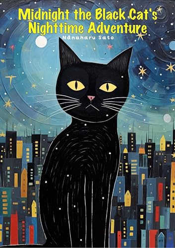 Midnight the Black Cat's Nighttime Adventure by Nanaharu Sato | Goodreads