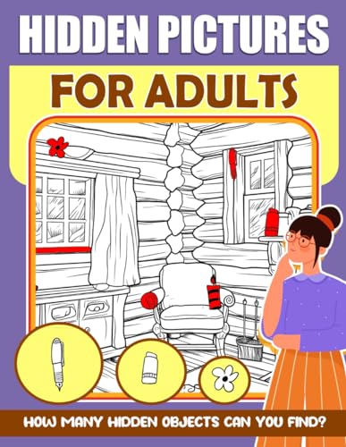 Hidden Pictures for Adults: Brain Game Hidden Pictures For Adults and ...