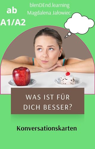 Speaking cards to teach German as a foreign language "Was ist für dich ...