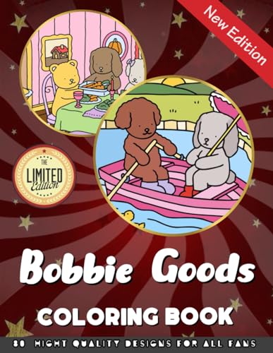 Bo.bbie Goods Coloring Book: Cartoon Characters boobiegoods Coloring ...