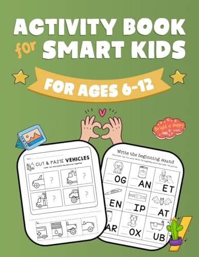 Activity Book for Smart Kids: Brain-Boosting Challenges for Bright ...