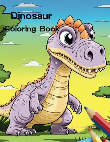 Dinosaur coloring book for kids.: Welcome to the world of diverse ...