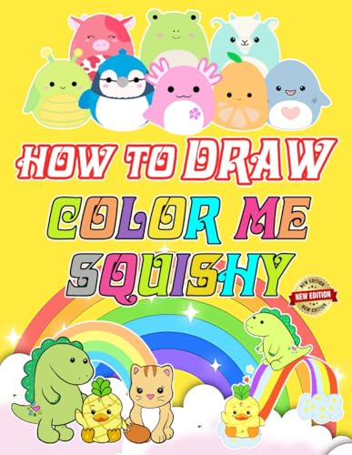 How to Draw Squishy and Color me: Learn How to Draw Cute Character Step ...