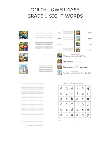Dolch Grade 1 Lower Case Sight Words by Lexis Cipher | Goodreads
