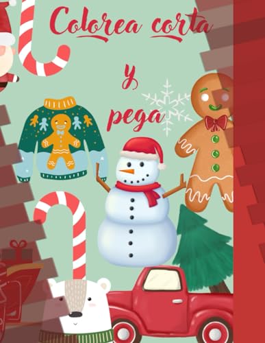 Colorea , corta y pega : Entretenimiento navideño para los mas peques ...