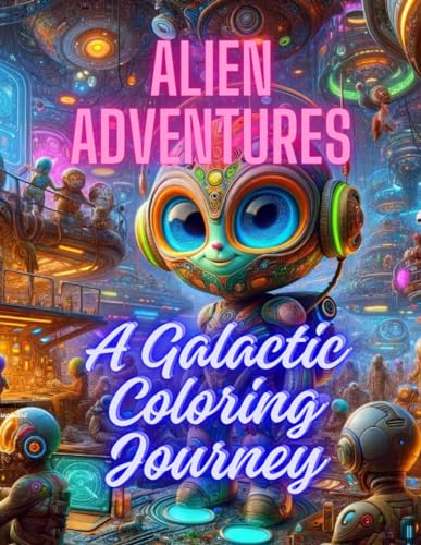 Alien Adventures: A Galactic Coloring Journey by Nitin Kalra | Goodreads