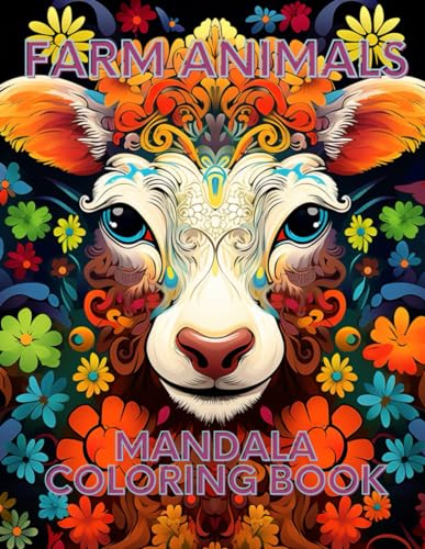 Farm Animals Mandala Colouring Book by Keariful . | Goodreads