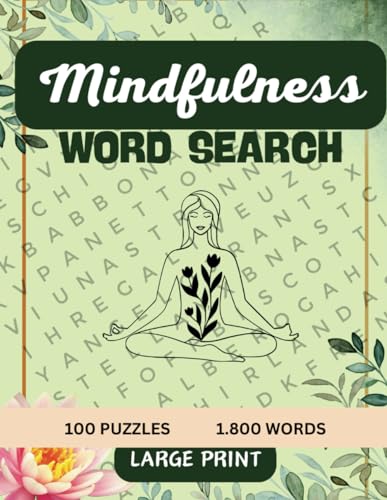 Mindfulness Word Search: Calming and Inspirational Word Search for ...