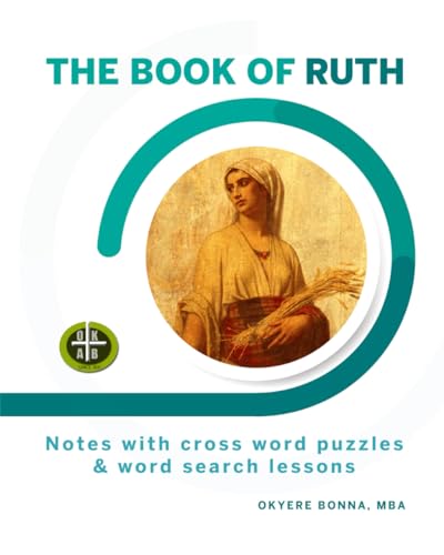 The Book of Ruth Notes with Cross Word Puzzles & Word Search Lessons by ...