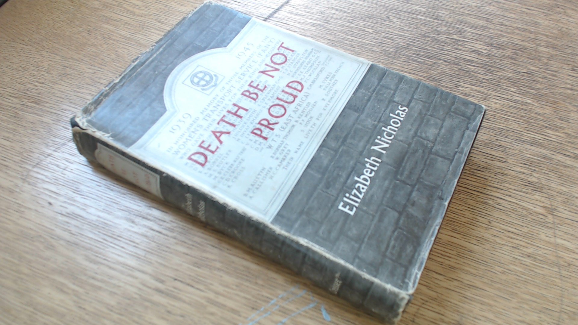 Death Be Not Proud by Elizabeth Nicholas | Goodreads