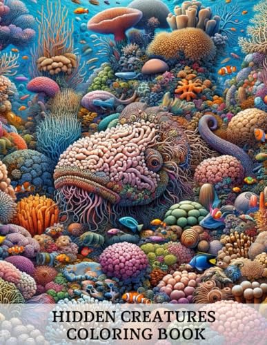 Hidden Creatures Coloring Book by Óscar Sanz | Goodreads