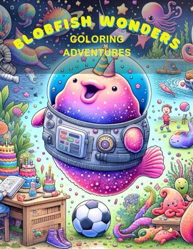 Blobfish Wonders: Coloring Adventures by Nitin Kalra | Goodreads