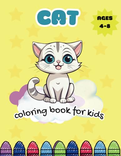Cat Coloring Book For Kids :: Purrfectly Adorable Cats and kittens to ...