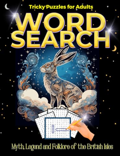 'Myth, Legend and Folklore of the British Isles' Word Search Puzzle ...